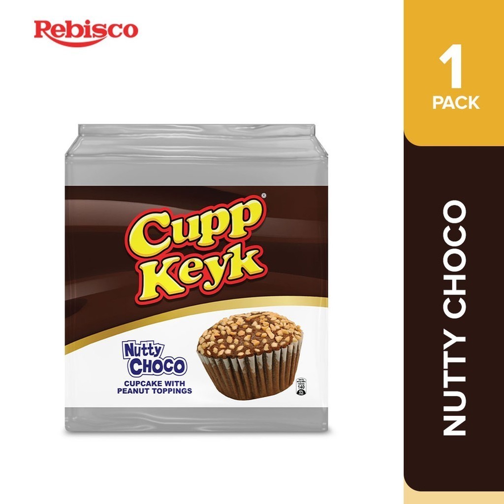 Cupp Keyk Nutty Choco 33g x 10pcs | Shopee Philippines