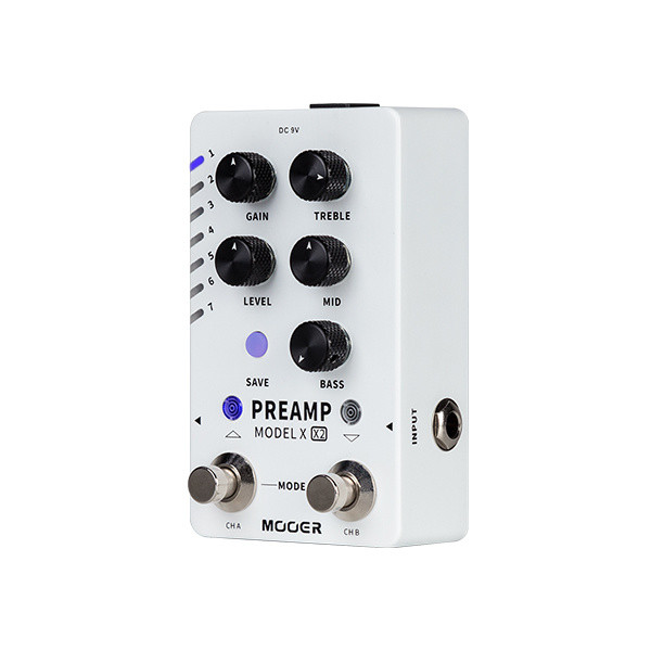 ۩Original Mooer PREAMP MODEL X X2 Preamp Pedal Digital Guitar Effects ...