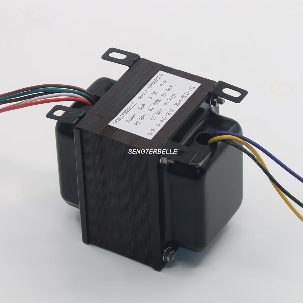 ♡HiFi 50W 3.5K 0-4-8 Ohm Push-Pull Output Transformer For Tube Power ...
