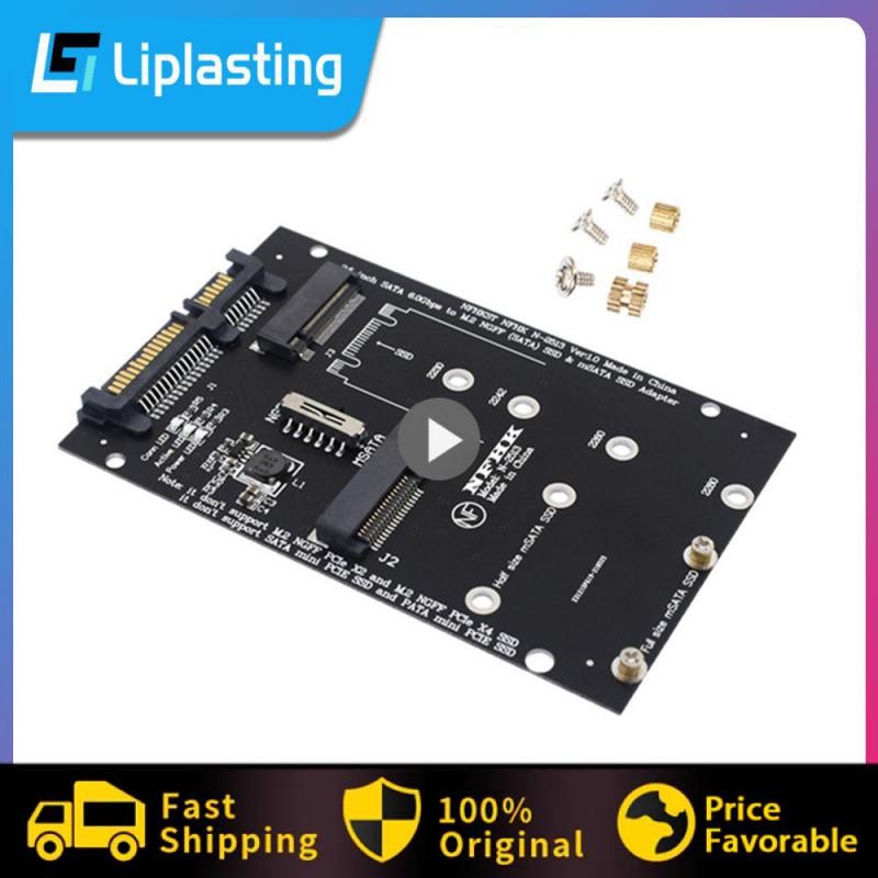 Msata To Sata Adapter 2.5 Inch M2 To Sata Adapter Board 60Gdps M2 SSD ...