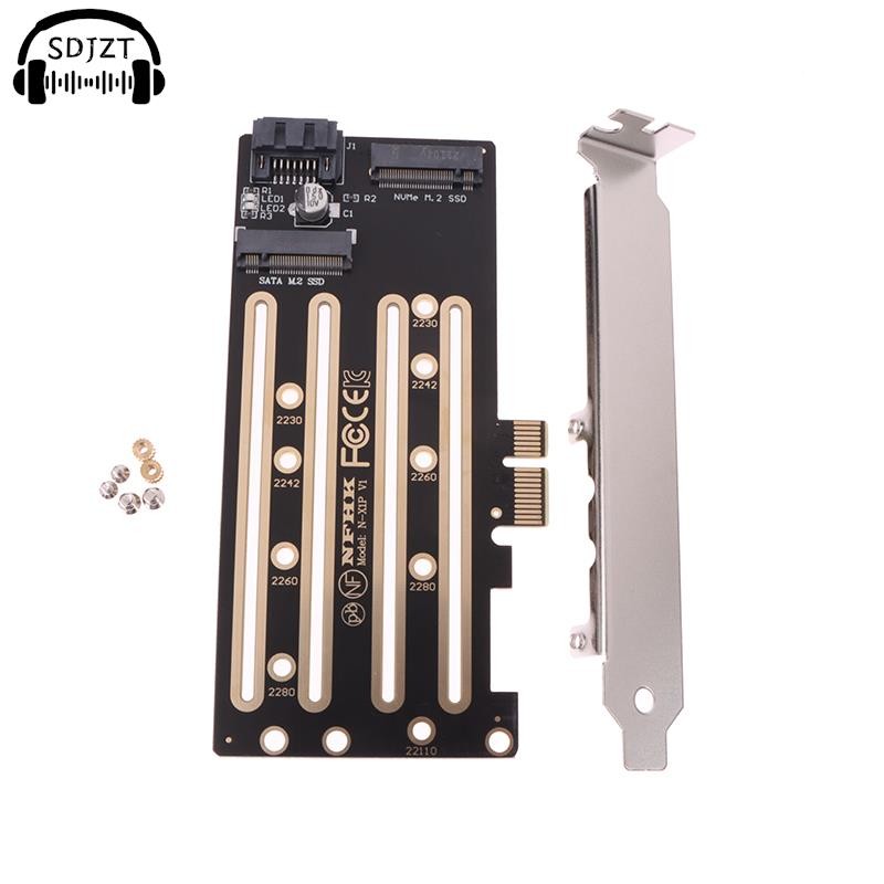 -Add On Cards NVMe M.2 SSD To PCIe 3.0 4.0 X1 X4, SATA M.2 SSD To SATA ...