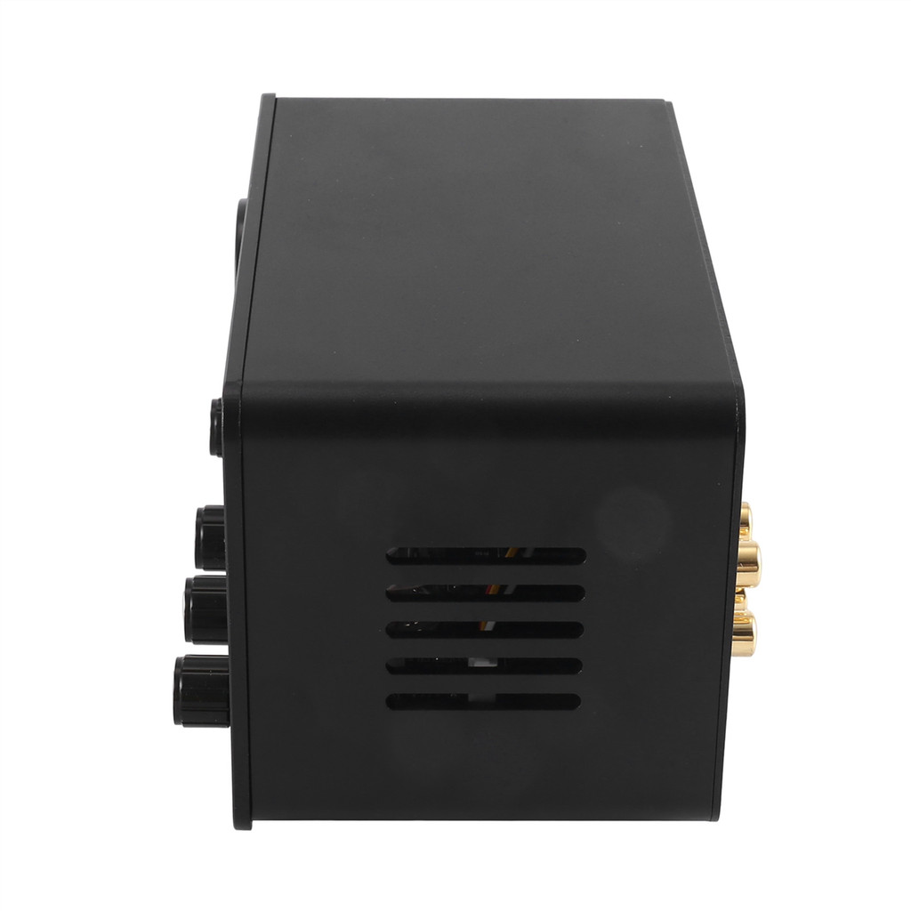 ♣Audiophile Tube Preamp 4-Input 2-Output HIFI Preamp with Built-in VU ...