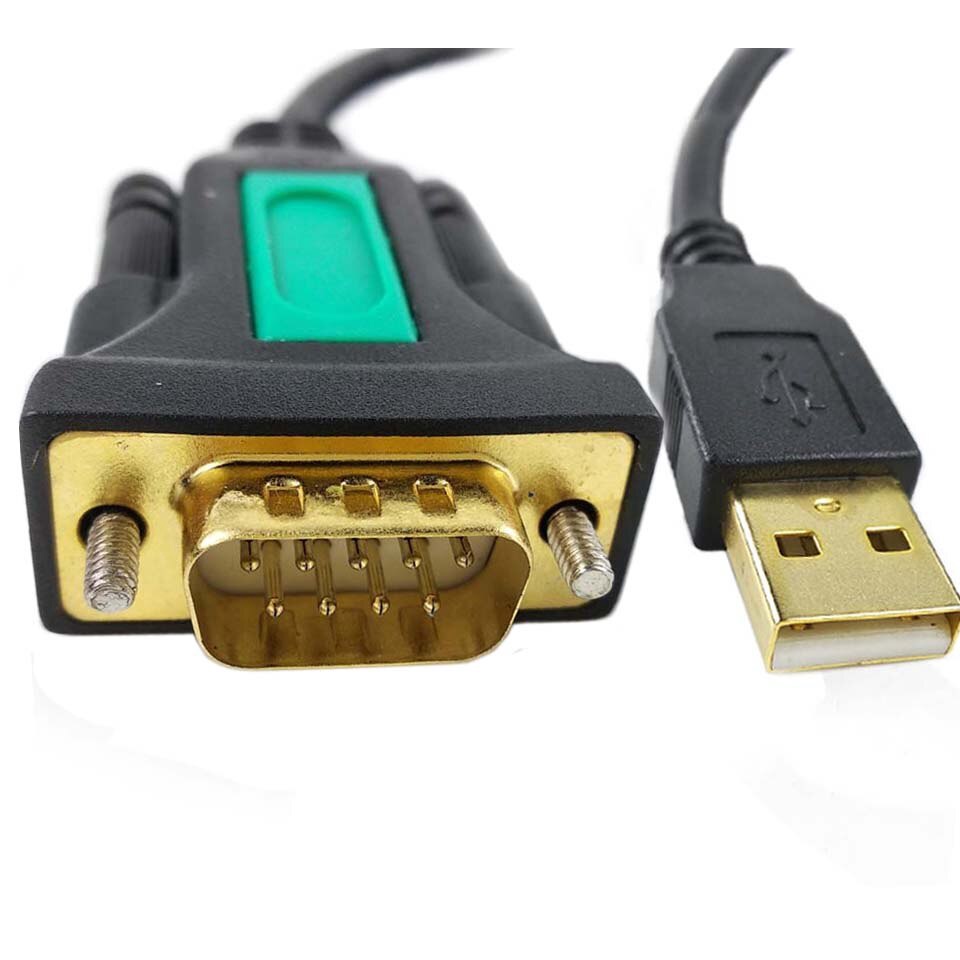 PL2303 USB to RS232 DB9 Serial Communication Cable for POS Scales ...
