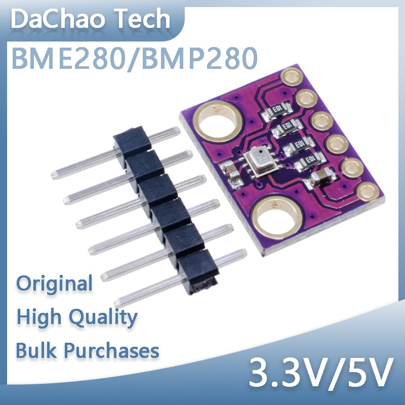 BME280 BMP280 3.3V 5V Digital Module Barometric Pressure Altitude Sensor Module Atmospheric ...