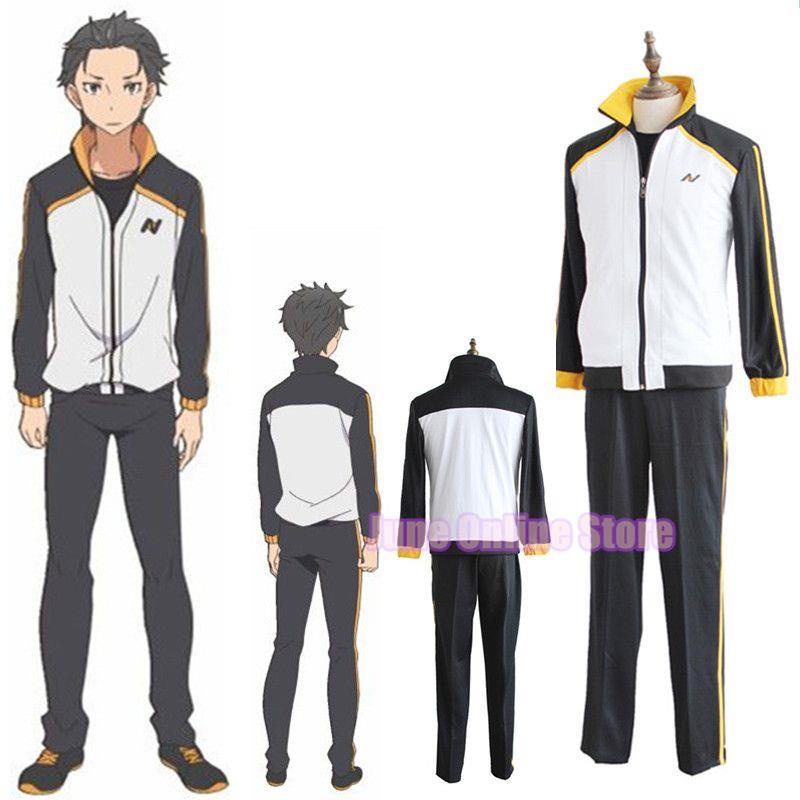 Anime Re: Zero Kara Hajimeru Isekai Seikatsu Subaru Natsuki Cosplay ...