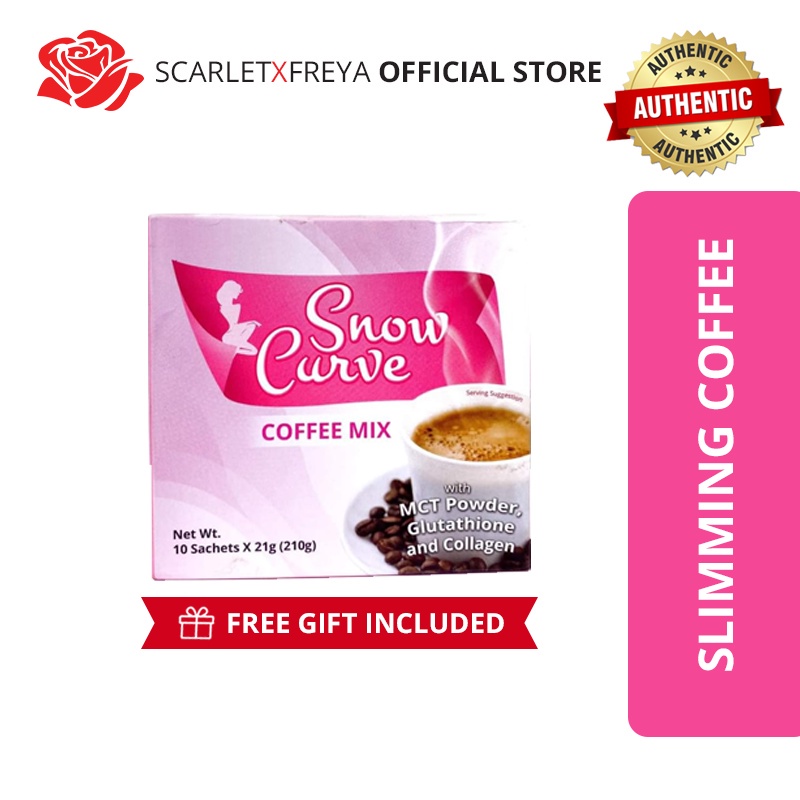 ♧Scarlette Snow Skin - Coffee Mix (Non-laxative drink Snow Curve Coffee ...