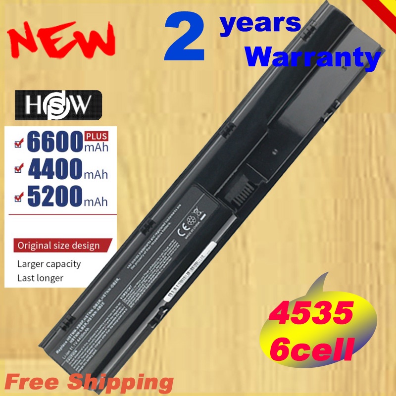 HSW New laptop battery For HP ProBook 4330s 4430s 4431s 4530S 4331s ...