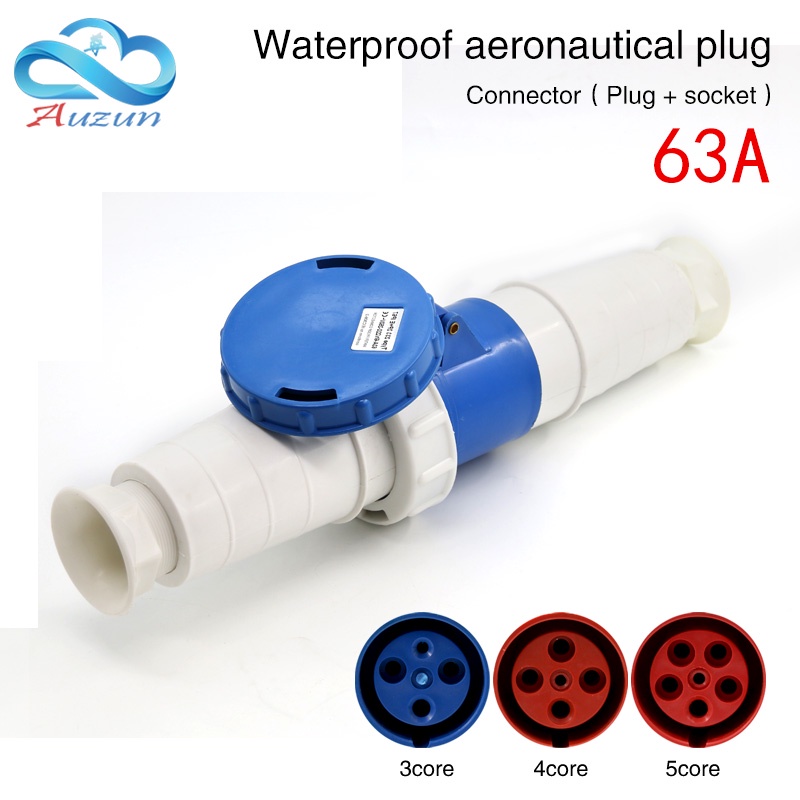 UKCR Waterproof and explosion-proof industrial aviation plug socket 3 ...