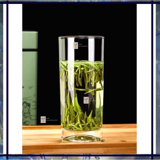 [6PCS] High Quality Transparent Drinking Glass Milk Cup Glassware Water ...