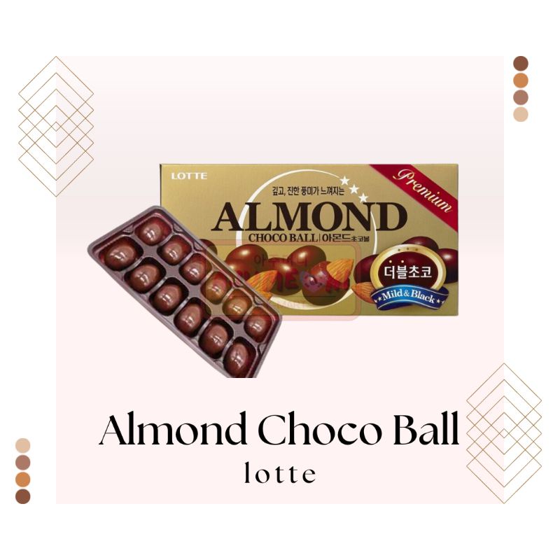 Lotte Almond Choco Ball | Shopee Philippines