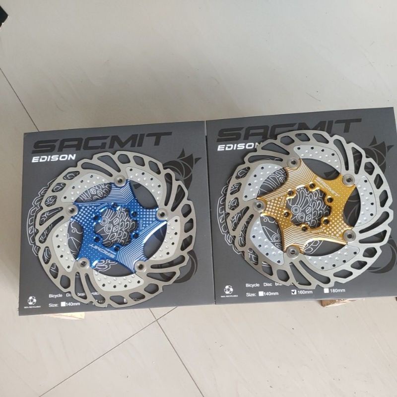 Sagmit Edison Ice Tech Rotor 160mm | Shopee Philippines