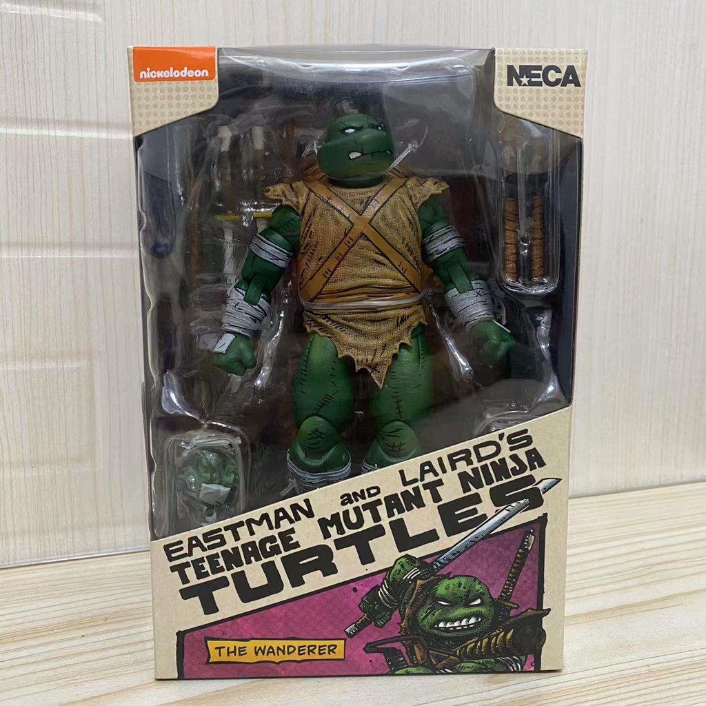 NECA 54372 Teenage Mutant Ninja Turtles Homeless 7 inches | Shopee ...