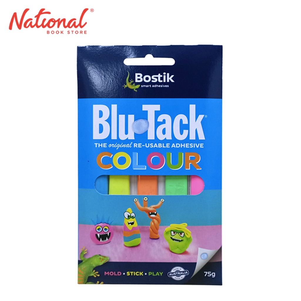 Bostik Glue Tack Colored 75 grams - School & Office Supplies | Shopee ...