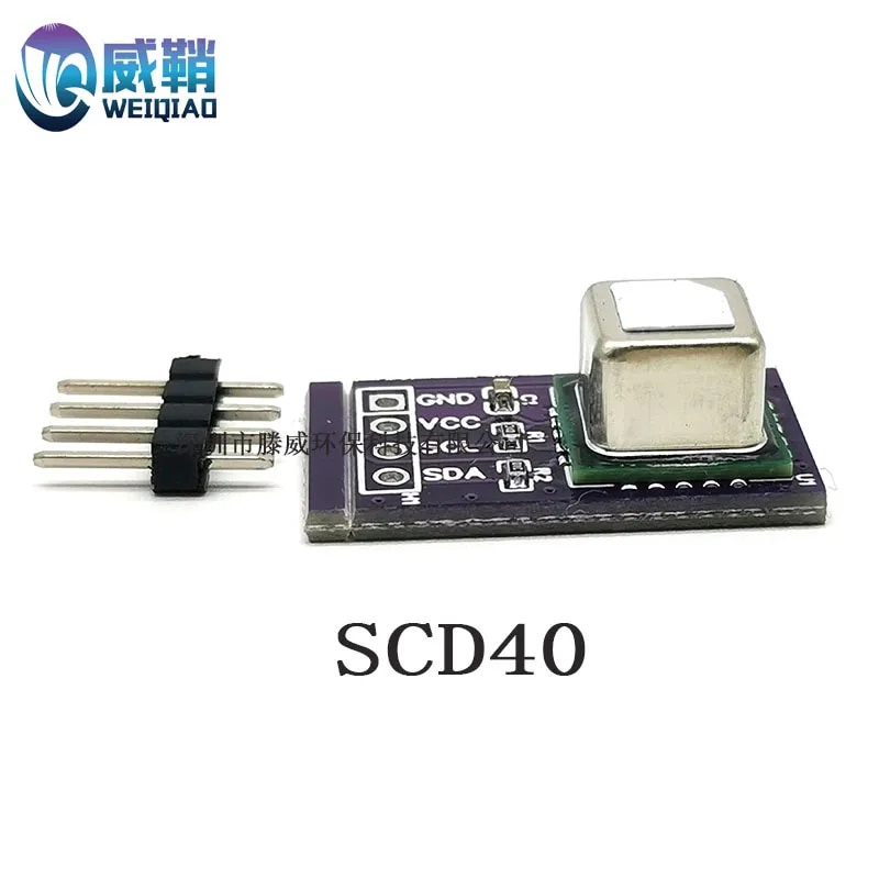 ☮SCD40 SCD41 Gas sensor module detects CO2 carbon dioxide temperature ...