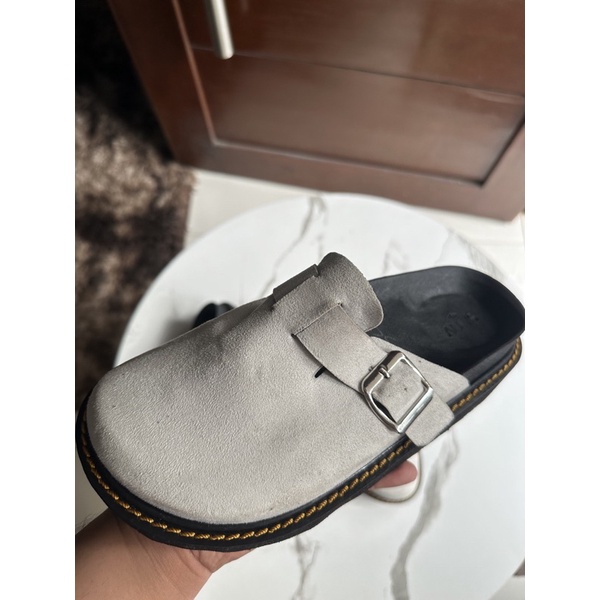 Sai Platform Clogs in Suede 1.5 Inches Sole | Limited Release | Shopee ...
