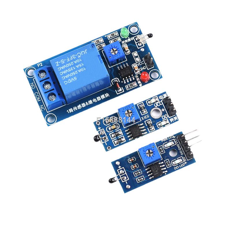 Thermistor Sensor Module Relay Switch Smart Car Accessories Ambient Temperature Sensor 3 4 Wire