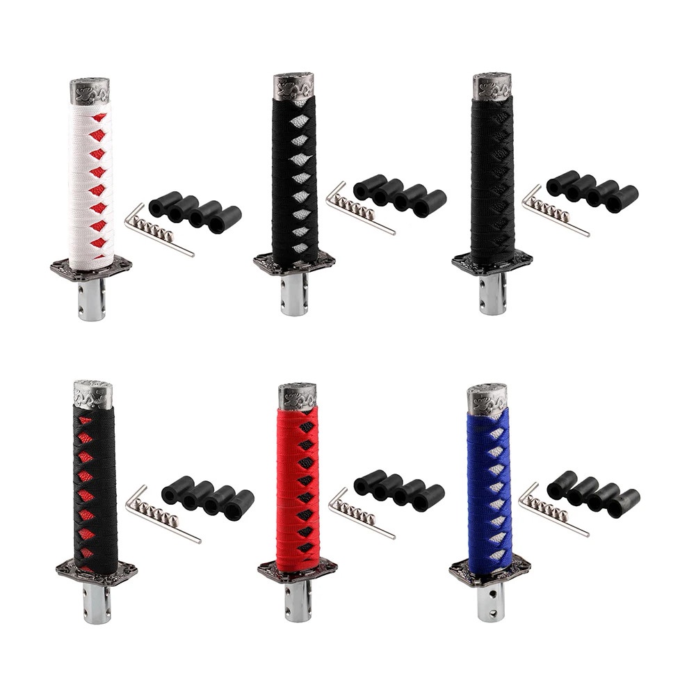 200MM Universal Samurai Sword Shift Knob Shifter With Adapters Gear ...