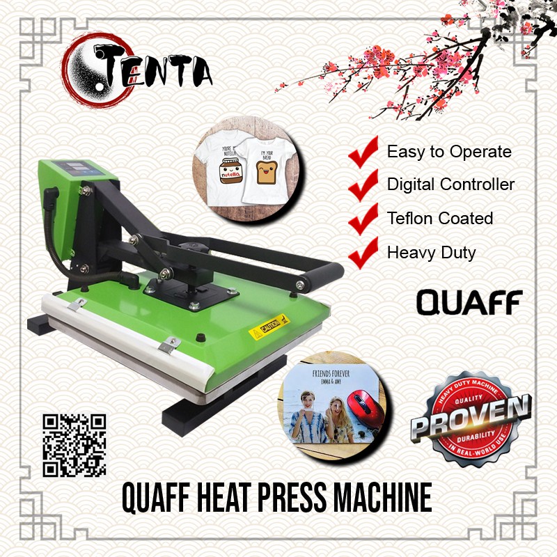QUAFF HEAT PRESS MACHINE (15*15Inches） | Shopee Philippines