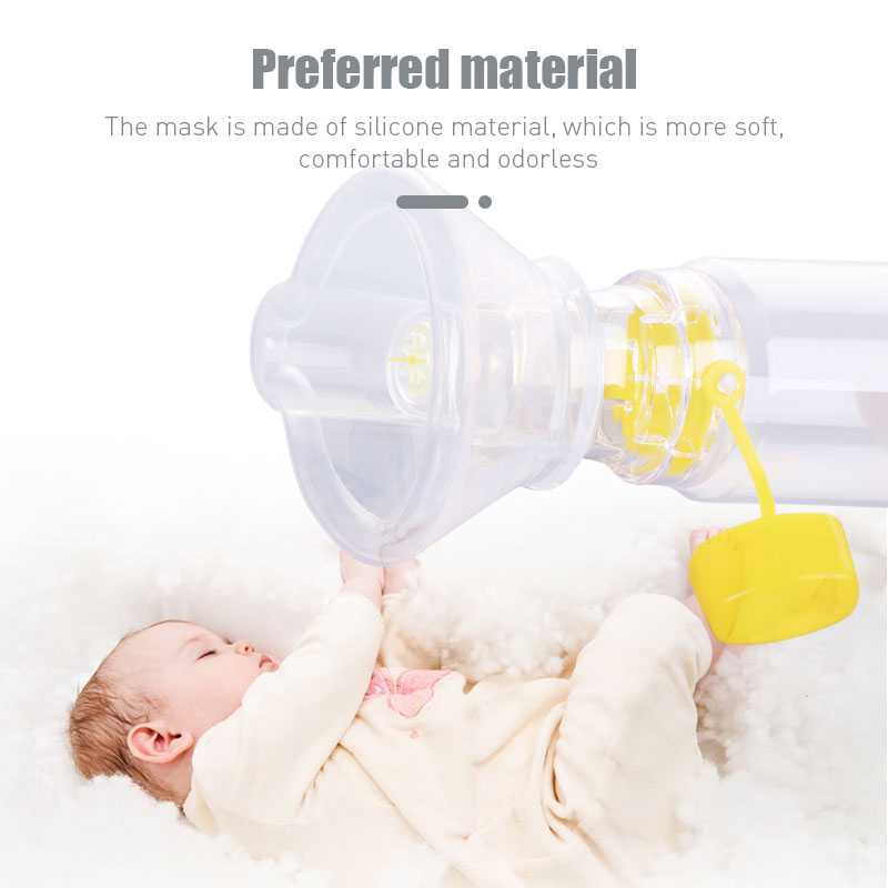 Babies & Kids & Adults Asthma Spacer Inhaler Spacer Device Medical ... Babies & Kids & Adults Asthma Spacer Inhaler Spacer Device Medical ...