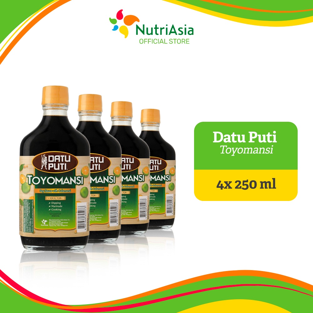 Datu Puti Toyomansi 250 ml Bundle of 4 | Shopee Philippines
