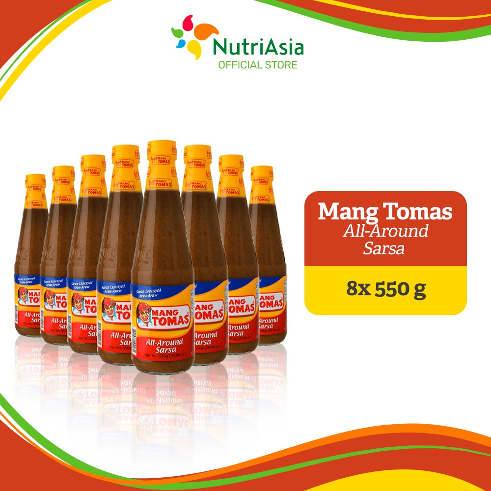 Mang Tomas All Around Sarsa Regular Bundle of 8 (8x550g) | Shopee ...