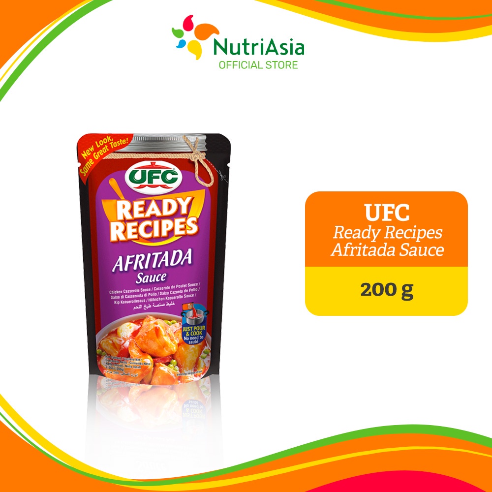 UFC Ready Recipes Afritada Sauce 200g | Shopee Philippines