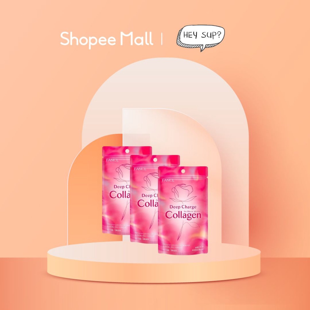 Shopee x Fancl Brand Box - Fancl Deep Charge Collagen 30 Days 180 Tablets x3 | Shopee Philippines
