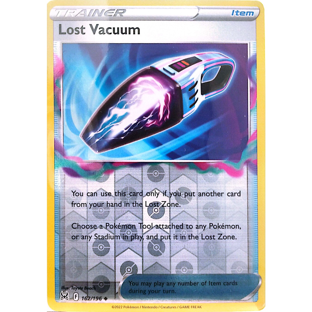 Pokemon TCG Lost Vacuum 162/196 Lost Origin Uncommon Trainer | Shopee ...