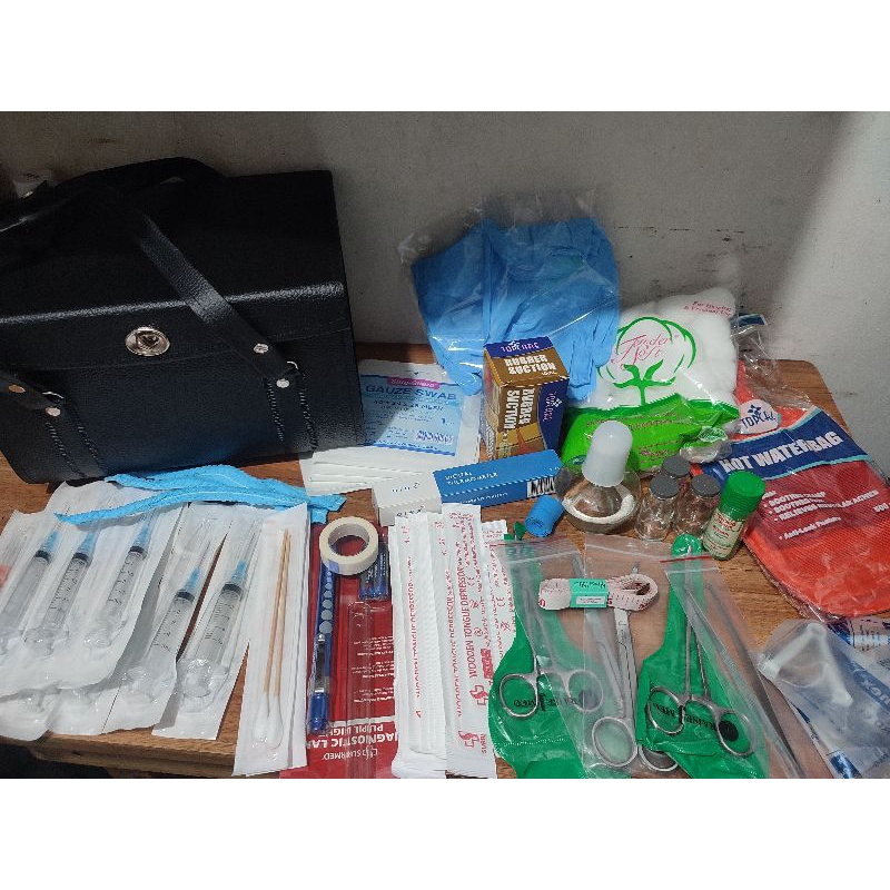 OB BAG SET KIT,NURSING KIT,PHN KIT,COMMUNITY BAG FOR NURSING STUDENTS ...