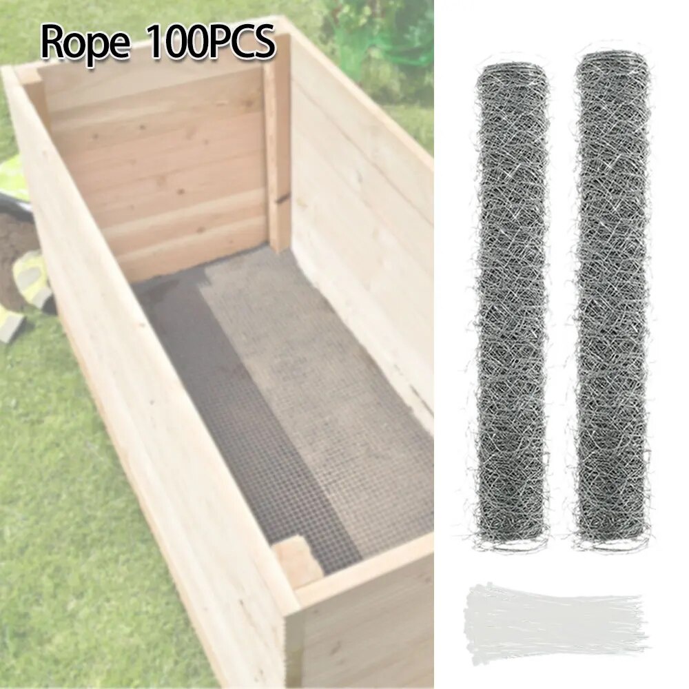 Galvanized Metal Welded Wire Netting Hexagonal Chicken Rabbit Aviary ...