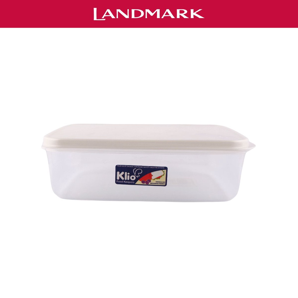Klio Rectangle Stack Food Keeper Medium 1L | Shopee Philippines