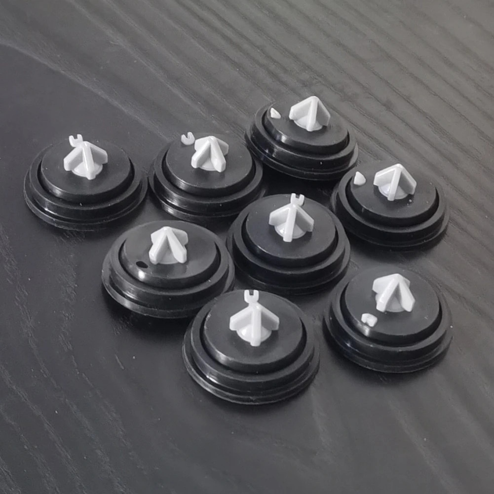 8pcs Drain Valve Water Stop Seal Rubber Diaphragm Toilet Flush Valve ...