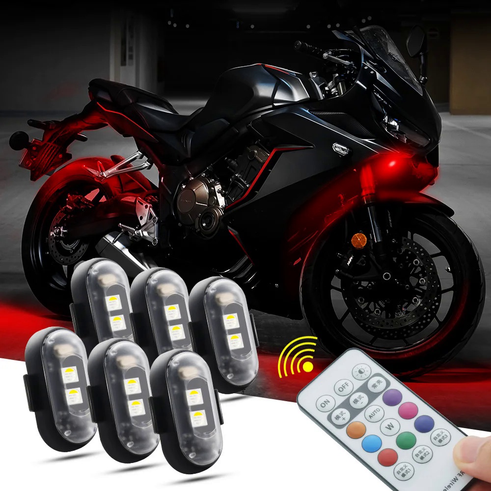 RGB Led Aircraft Strobe lights Motorcycle Lights LED Flash Position ...