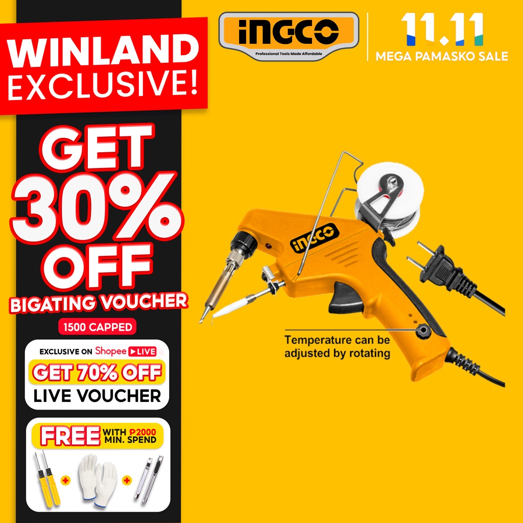 INGCO by Winland Safety Boots with Steel Toe Cap SSH04S1P | Shopee ...