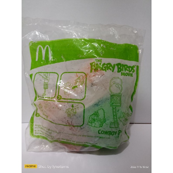 McDonald's The Angry Birds- Cowboy Pig | Shopee Philippines