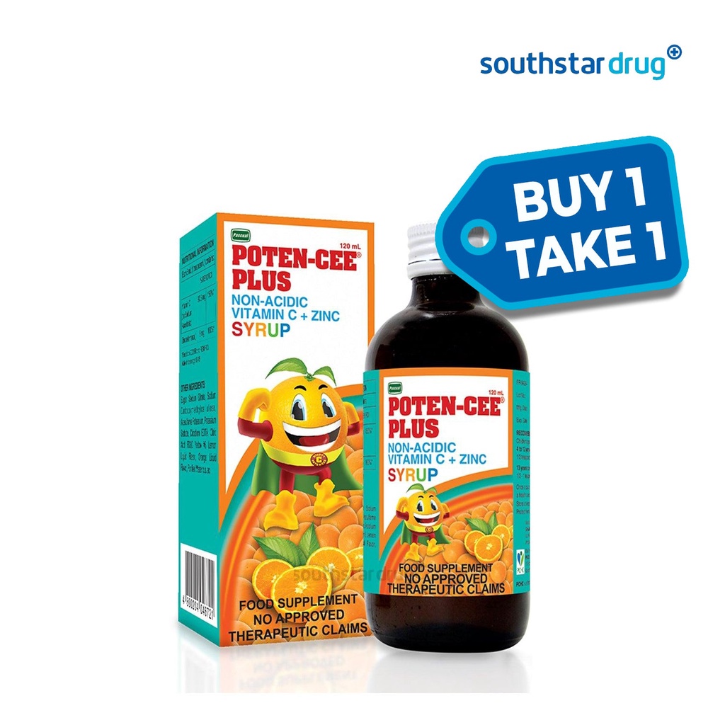 Potencee Plus Syrup 120ml Buy 1 Take 1 | Shopee Philippines