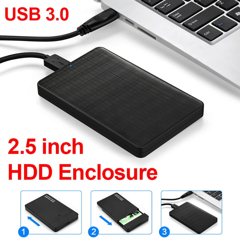 유USB 3.0 To SATA Adapter Hard Drive Case 2.5 Inch HDD SSD Enclosure ...