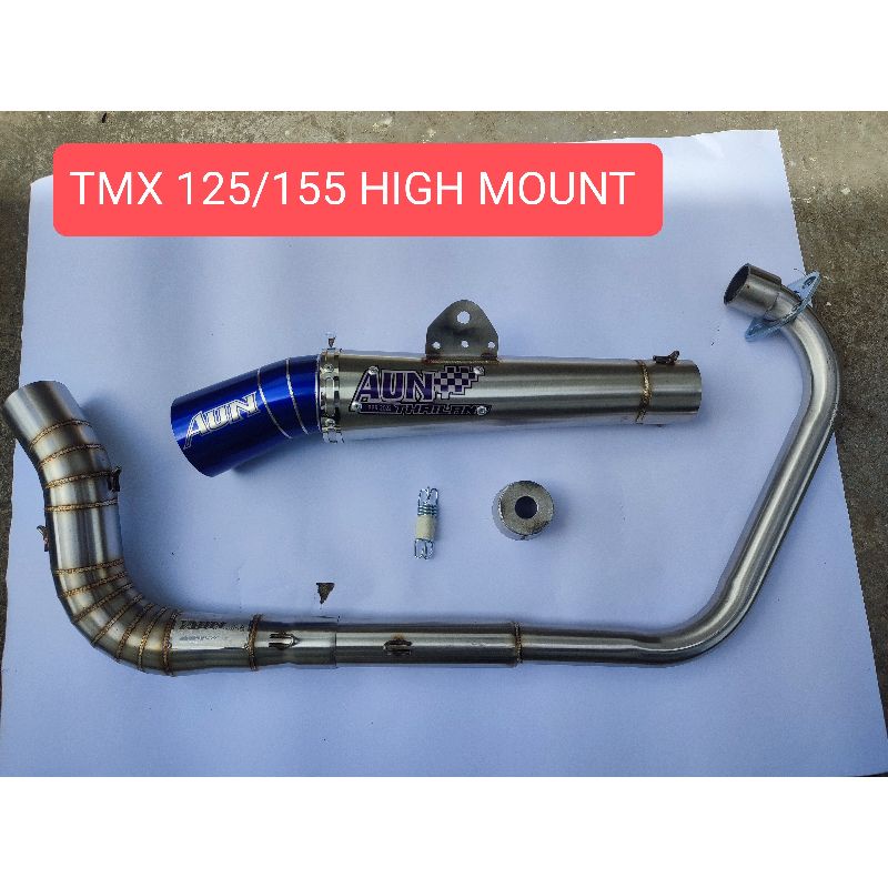 AUN OPEN PIPE BIG TIP HIGH MOUNT TMX 125/155 ALL PANTRA EXCEPT BAJAJ ...