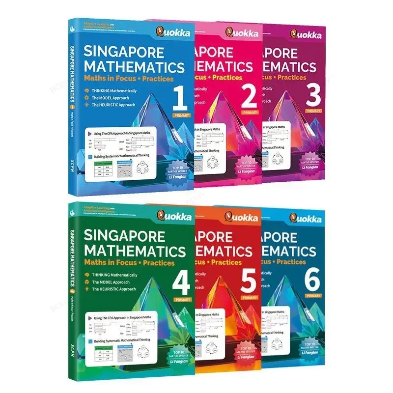 ♝SAP Singapore Mathematics Maths in Focus Practices Primary School ...