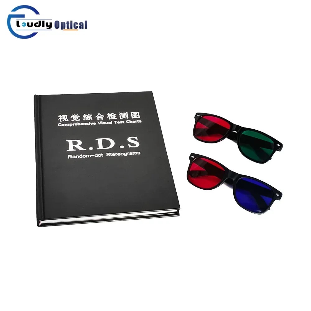 ♥Random-dot Stereograms Comprehensive Visual Test Charts Book Color ...