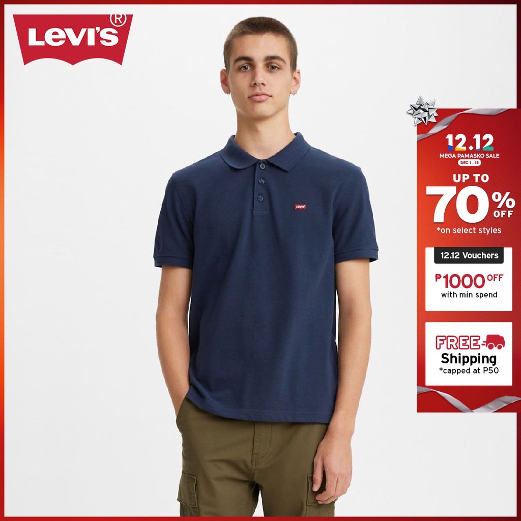 Levi's® Men's Housemark Polo Shirt 35883-0005 | Shopee Philippines