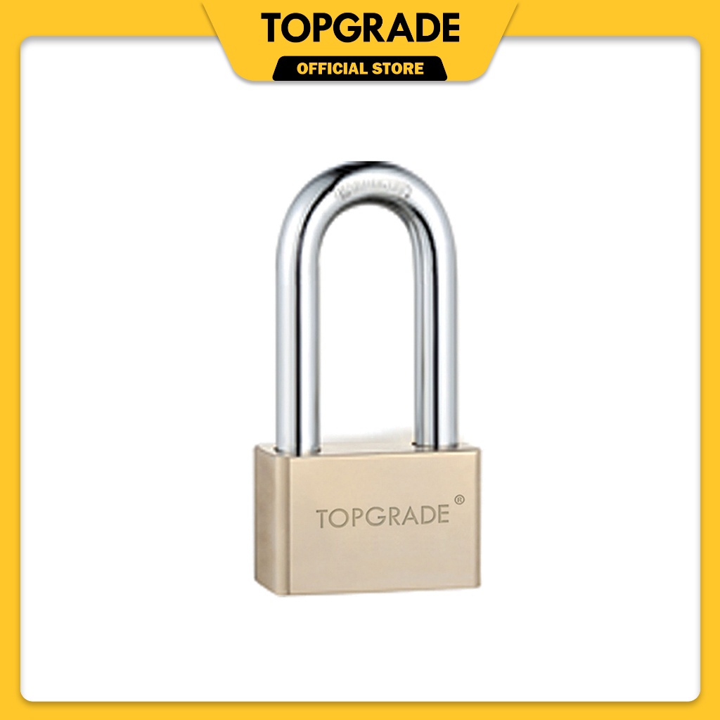 TOPGRADE TP4140L Heavy Duty All Purpose Padlock Long Shackle 40mm ...