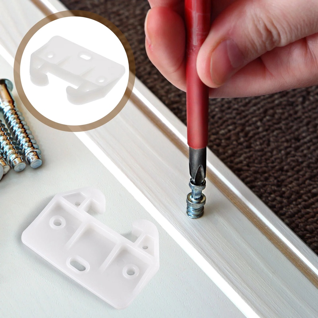 12 Pcs Component Drawer Rail Parts Vanity Drawers Cabinets Slides ...