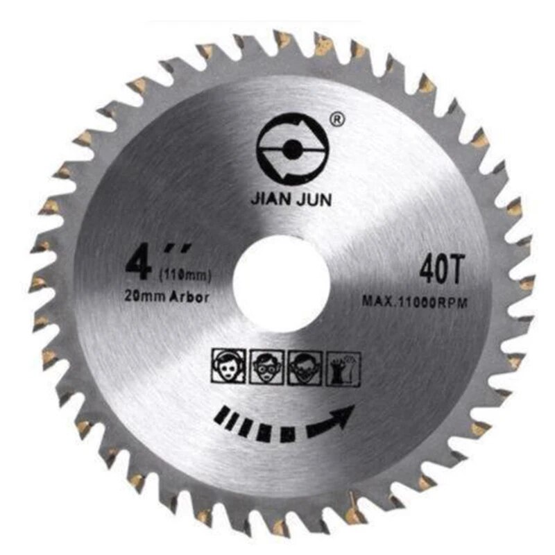 100mm 40T Circular Saw Blade Woodworking Cutting Disc Wood Chipboard ...