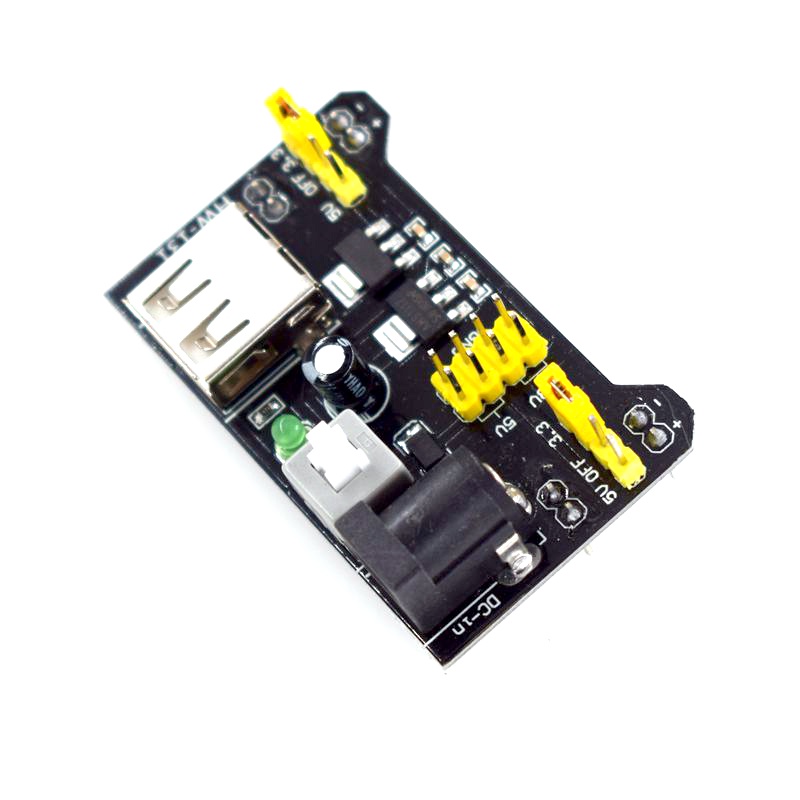 MB102 Breadboard Power Supply Module 2-way 3.3V 5V MB-102 Solderless ...