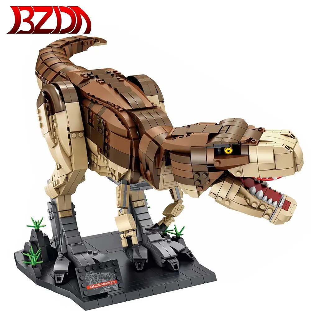 36Z BZDA Jurassic World Dinosaur Building Blocks 1813 PCS Indominus Rex ...