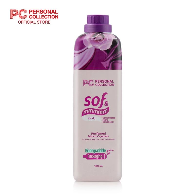 SOF FABRIC CONDITIONER ETERNITY 1000ML PERSONAL COLLECTION | Shopee ...