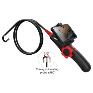 2 way articulating inspection borescope USB inspection borescope car ...