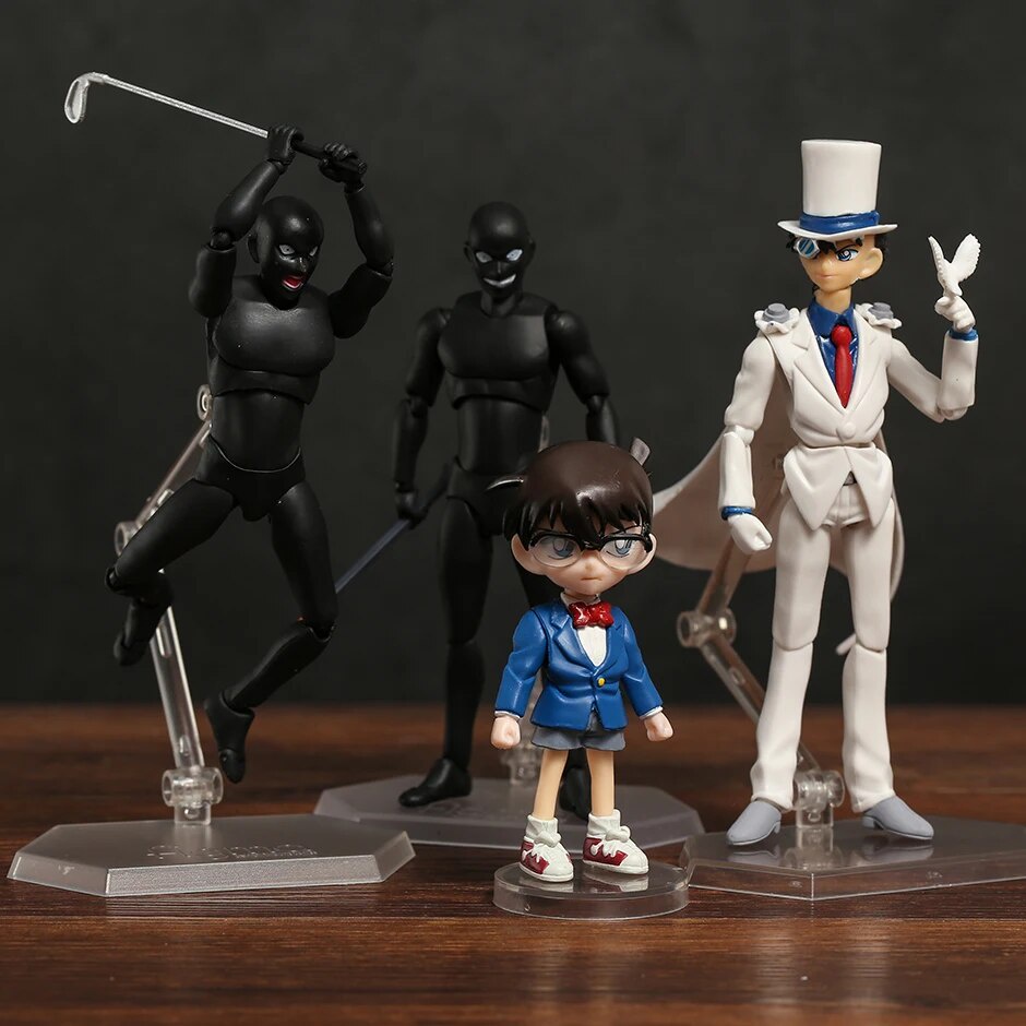 564 Figma Detective Conan Conan Edogawa SP088 Kaito Kid SP089 Ture ...