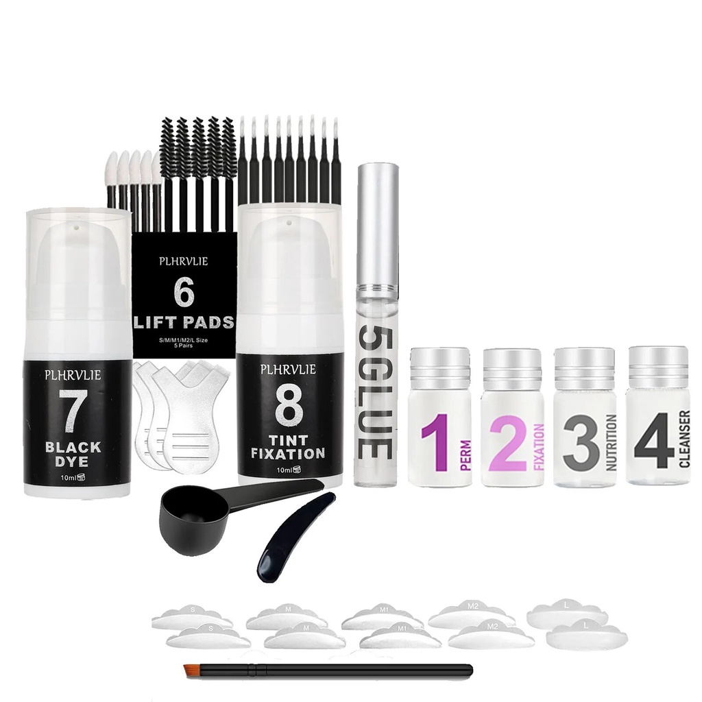 598 Eyelash And Brow Lift Kit Brow Lamination And Color Kit 4 In 1 ...